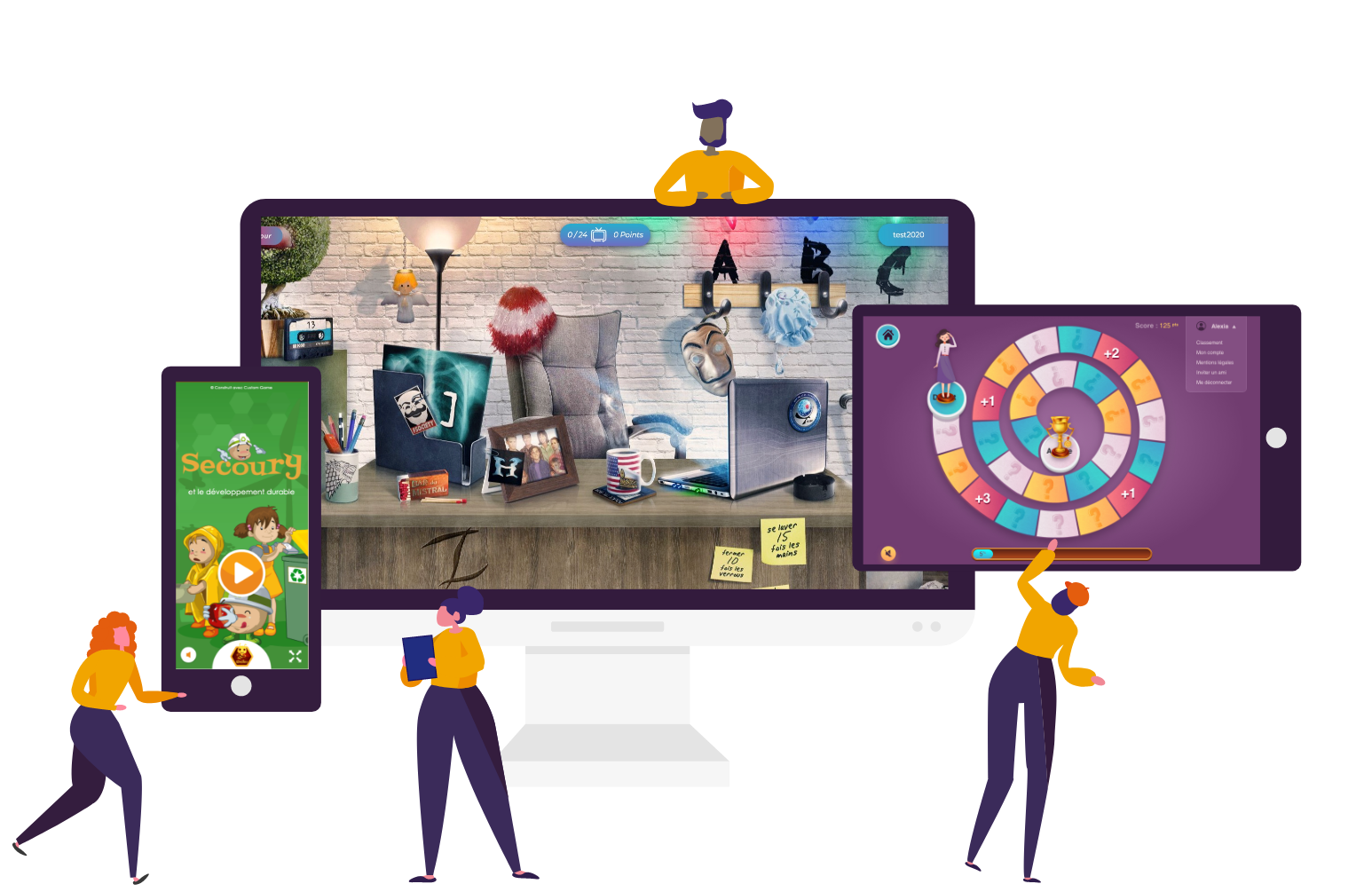 Plateforme de jeux clés en main personnalisables - Custom Game